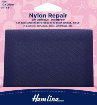Self Adhesive Nylon Repair Patch in Navy by Hemline - MariesCrossStitch ...