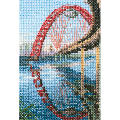 Picturesque Bridge Cross Stitch Kit by RTO - MariesCrossStitch.co.uk