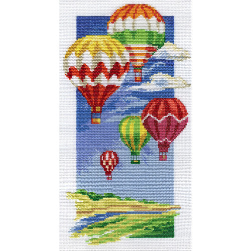 Balloons Cross stitch Kit by Panna - MariesCrossStitch.co.uk