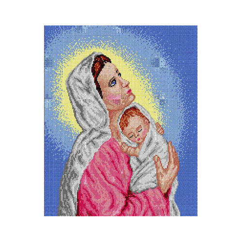 Mother and Baby Tapestry Canvas Only by Orchidea - MariesCrossStitch.co.uk