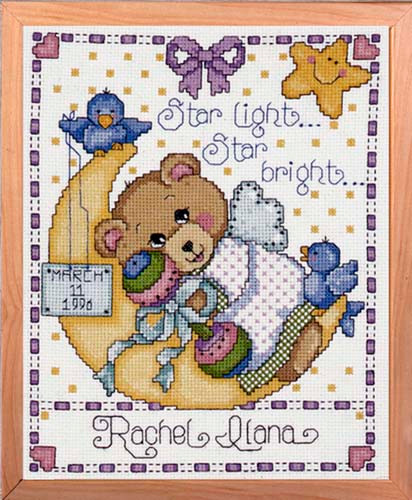 Moon Baby Sampler Cross Stitch Kit By Design Works | MariesCrossStitch ...