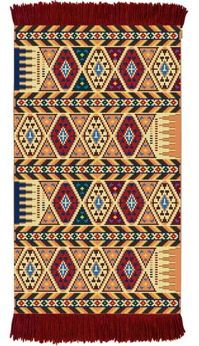 Inca Rug/Wall Hanging Cross Stitch Kit | MariesCrossStitch.co.uk