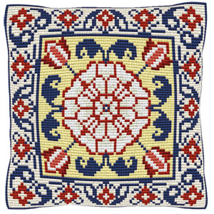 Malaga Chunky Cross Stitch Cushion Kit | MariesCrossStitch.co.uk