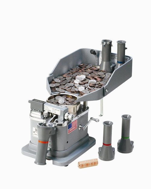Klopp CM Manual Coin Counter - Wrapper - Bagger