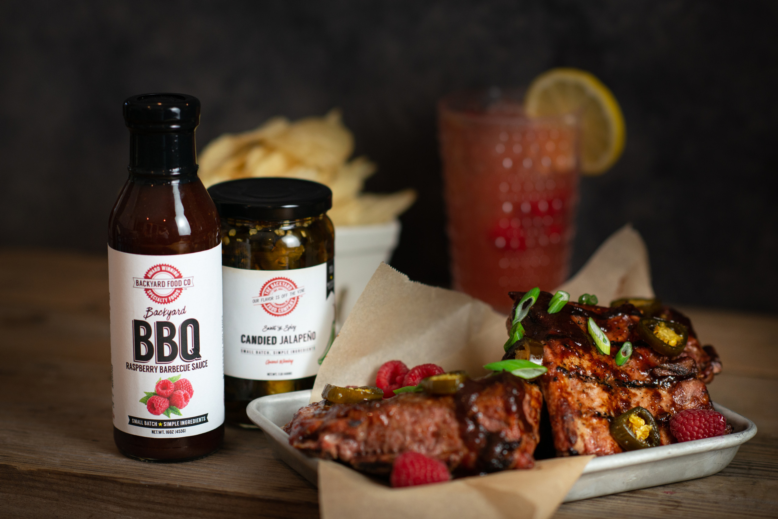 raspberry BBQ sauce Sweet & Tangy Backyard Barbecue Sauce