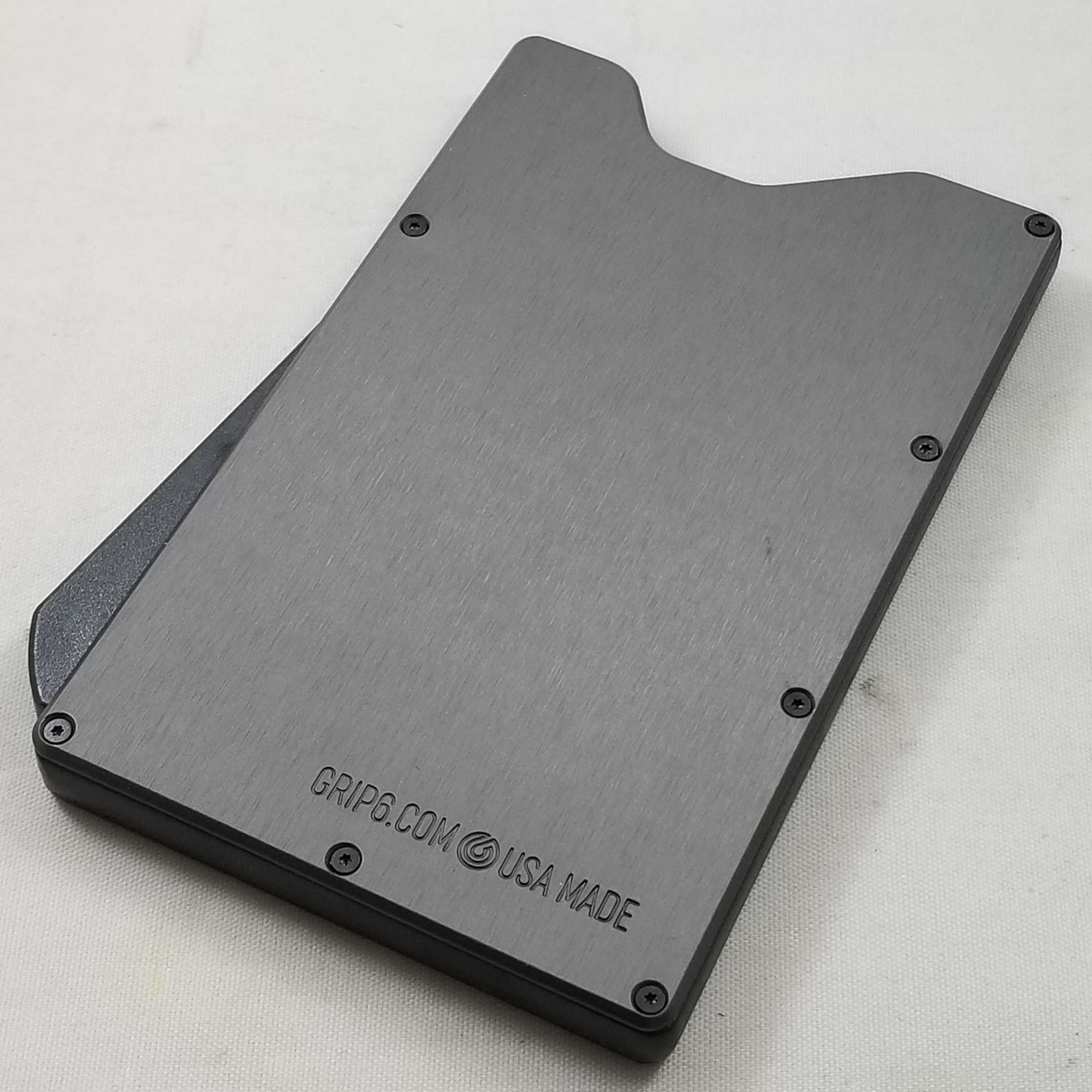Vend Uncategorized Grip 6 Wallet Gun Metal No Loop