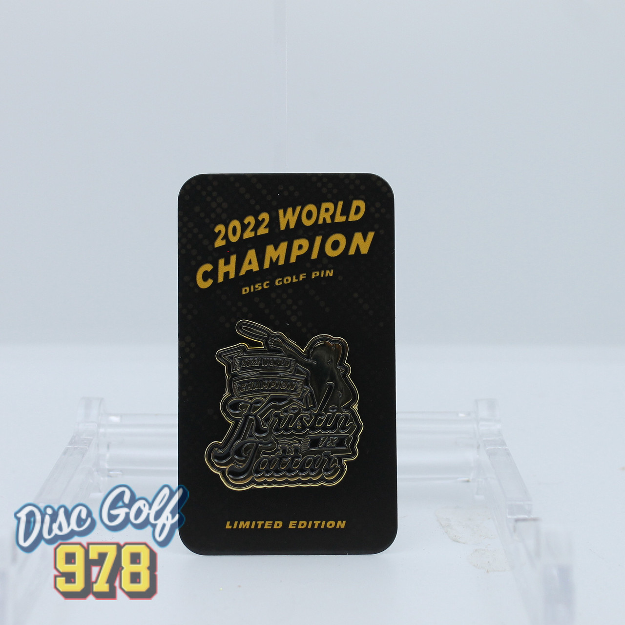 Vend Uncategorized Disc Golf Pins 2022 World Champion Kristin Tattar ...