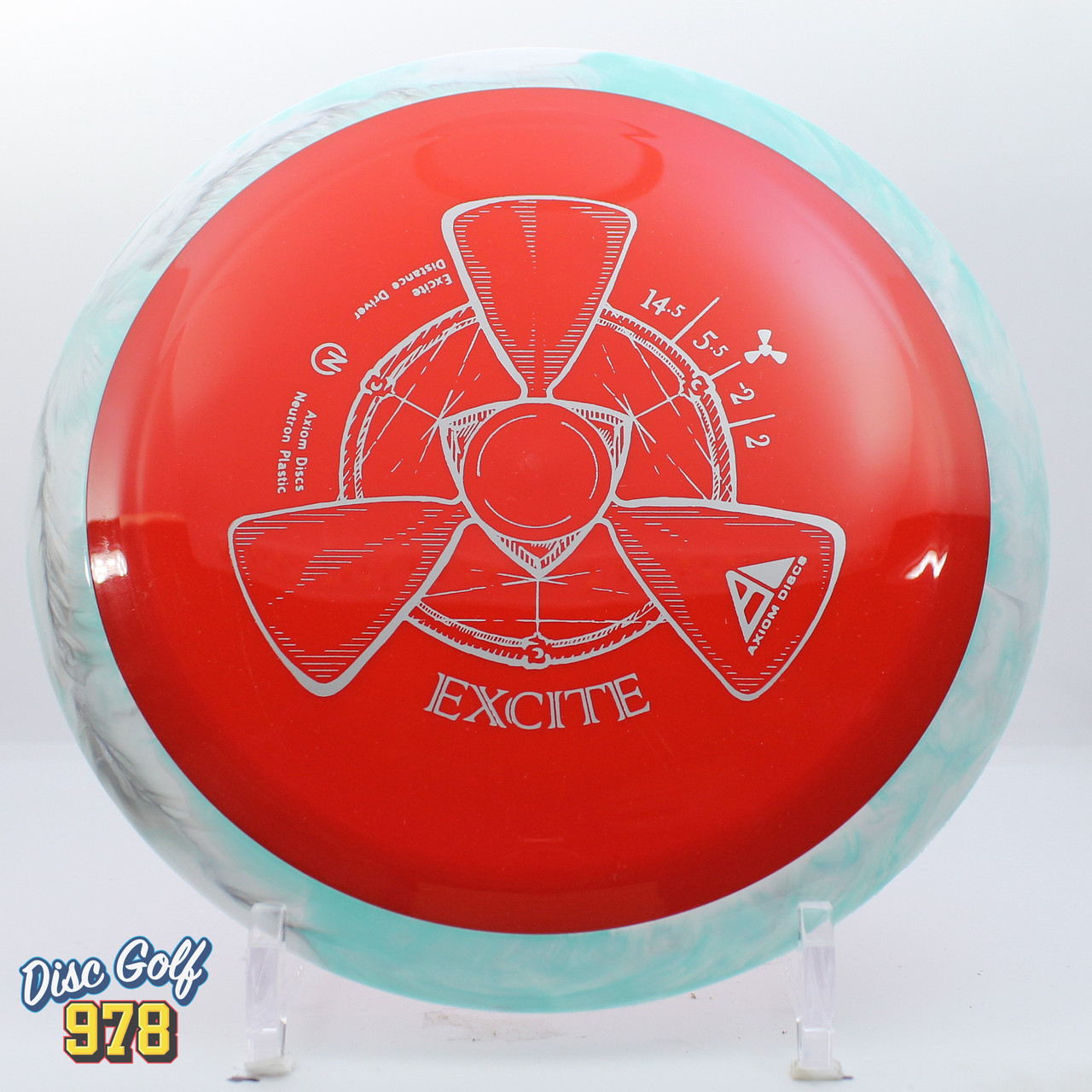 Vend Uncategorized Axiom Excite Neutron Red Teal Marble 174.2g