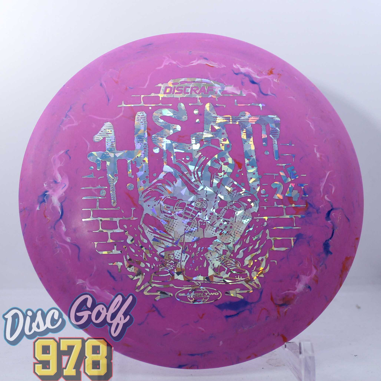 Discraft Heat Jawbreaker S2 Ledgestone 2024 Pink-Silver Shatter A 175 ...