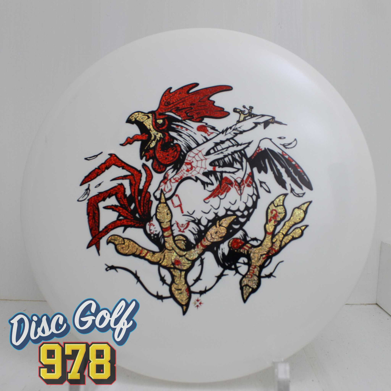 Discraft Buzzz ESP Bottom Stamp DFX Stamp 179.5g White B - Disc Golf 978