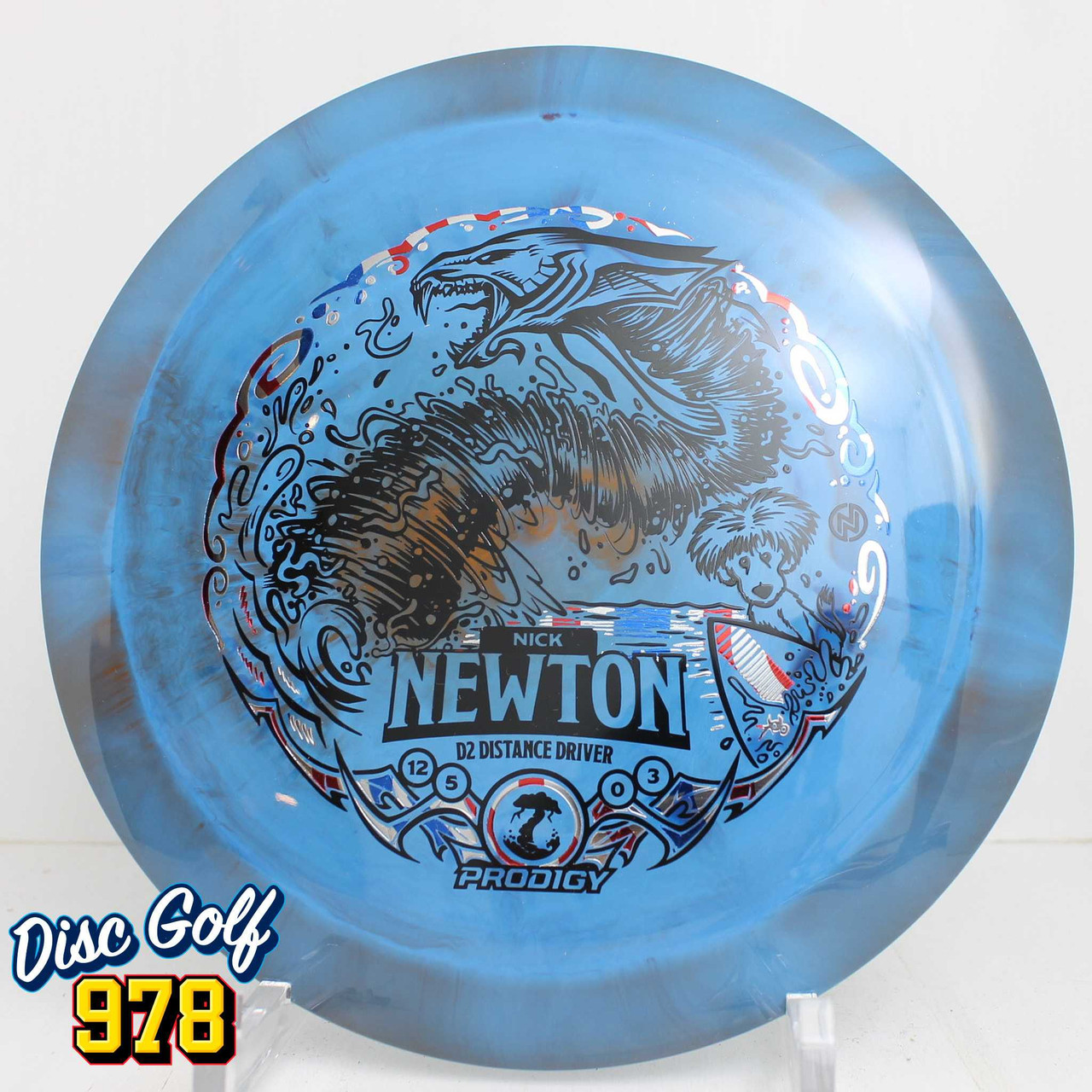 Prodigy D2 400 Spectrum Nick Newton 2025 Signature Series 171.9g Blue ...