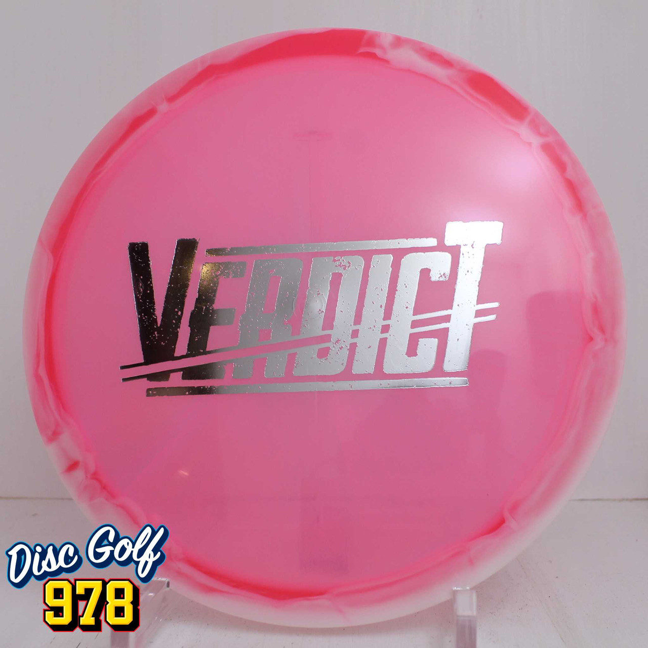 Dynamic Verdict Lucid-Ice Orbit - Glacial 178.6g Pink A - Disc Golf 978