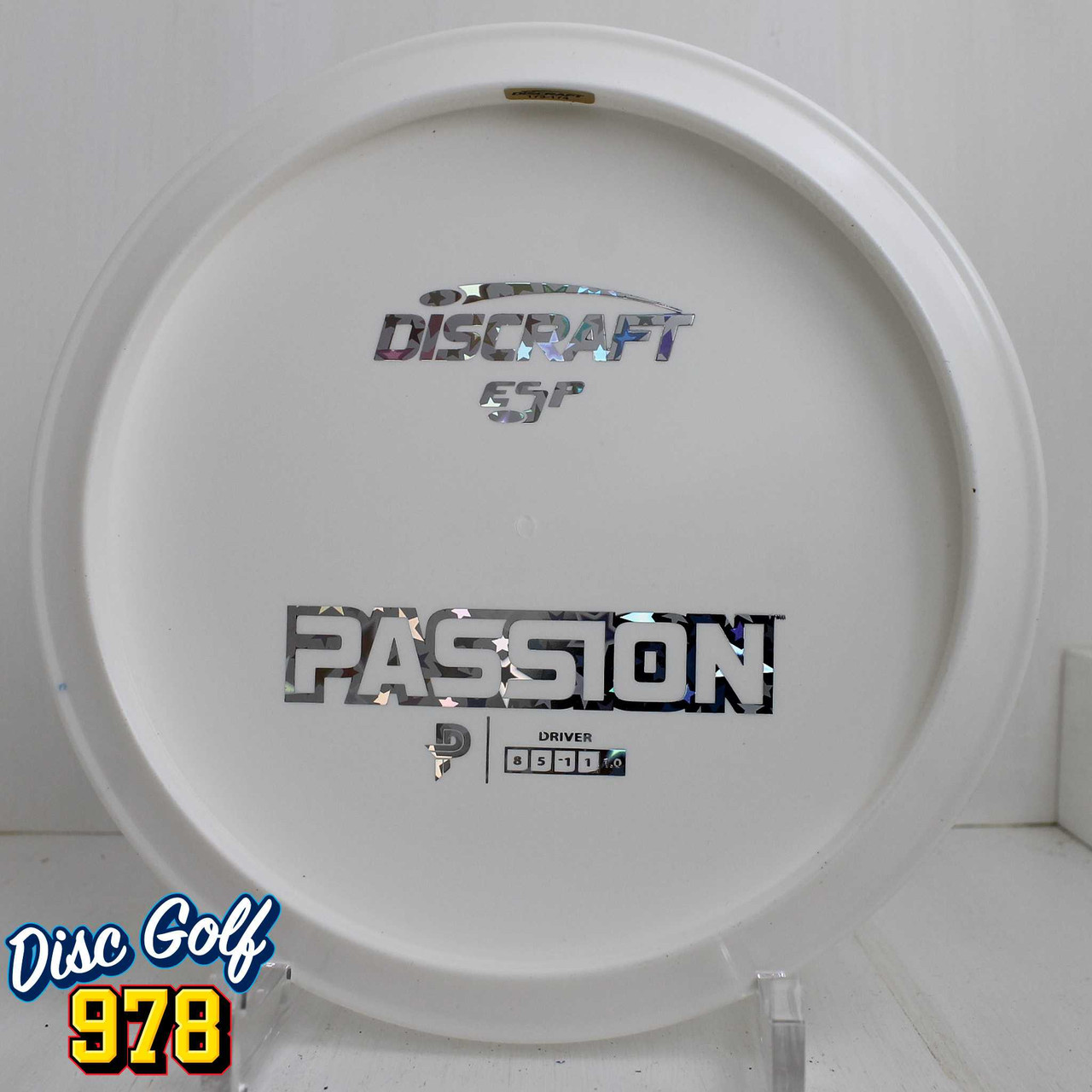 Discraft Passion ESP Bottom Stamp Paige Pierce White 174.6g Silver Star ...