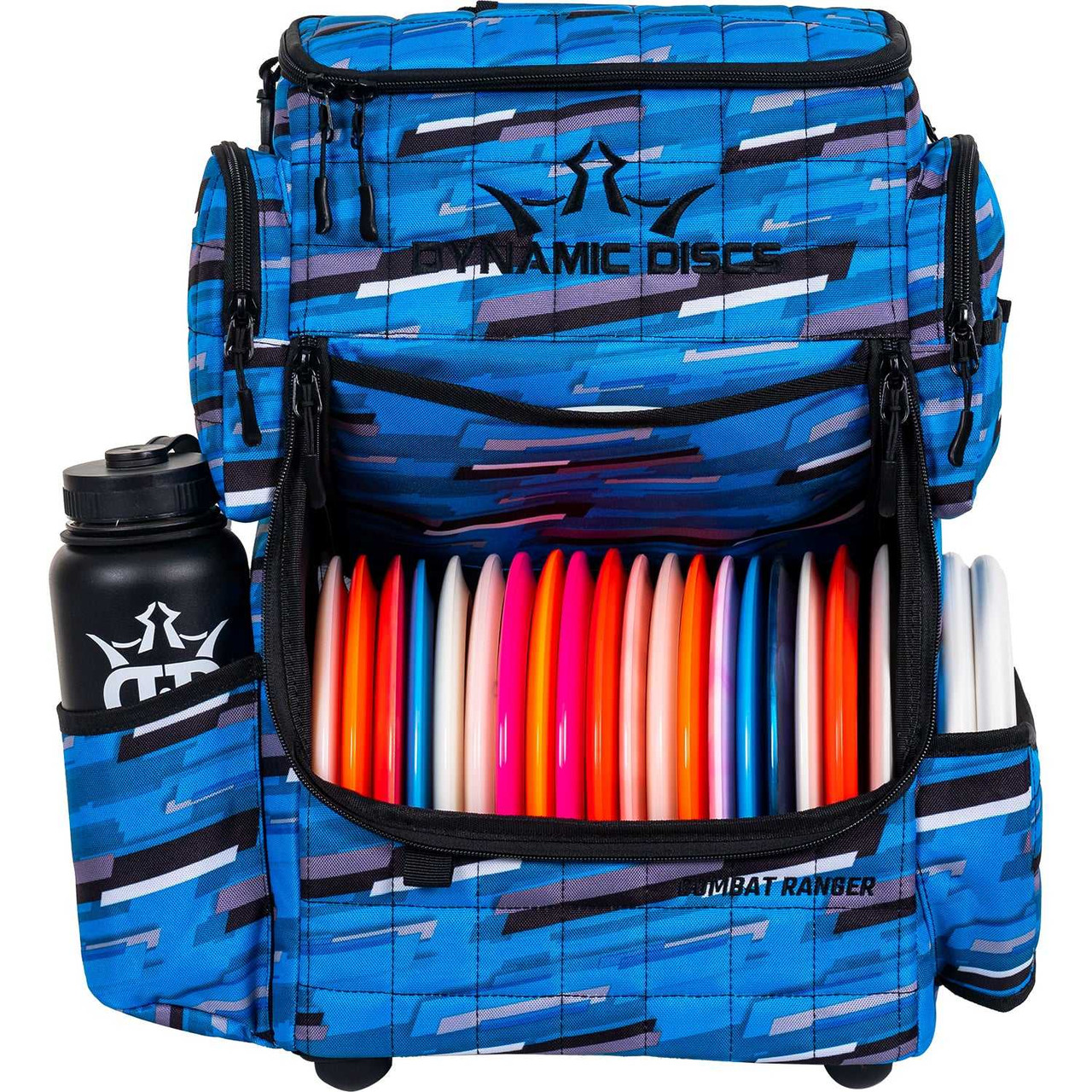 Dynamic Discs Combat Ranger Backpack - Velocity Blue - Disc Golf 978