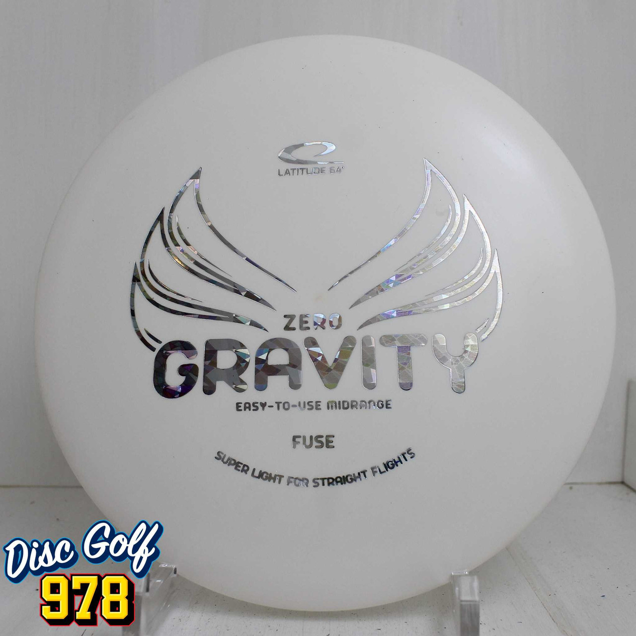 Latitude 64 Fuse Zero Gravity 125.7g White - Disc Golf 978