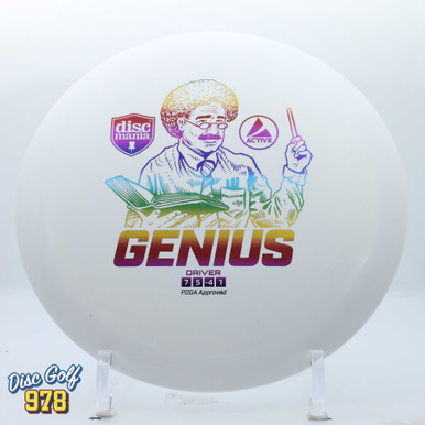 Disc Golf Discs Discmania Genius Active White-Rainbow D 172.4g