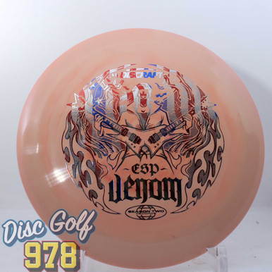 Discraft Venom Ledgestone S2 2024 Melon-Flag 164.7g - Disc Golf 978