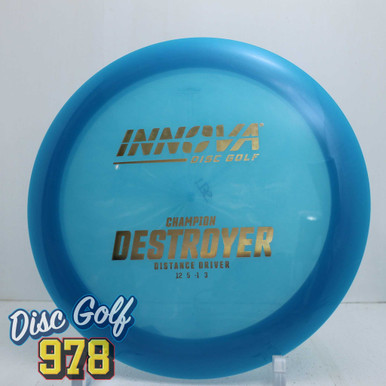 Innova Destroyer Champion 176.6g Blue Gold - Disc Golf 978