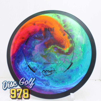 Death Dyes MVP Wave Neutron 157.9g Rainbow Swirl - Disc Golf 978