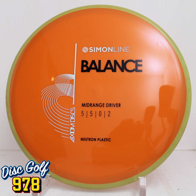 Axiom Simon Line Balance Neutron 177.5g Gold-Orange - Disc Golf 978