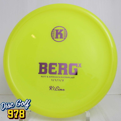 Kastaplast Berg X K1 176.4g Neon Yellow - Disc Golf 978