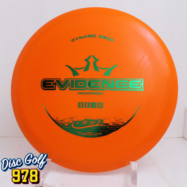 Dynamic Discs Evidence Drift 127.2g Orange - Disc Golf 978