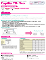 Capilia™ TB Neo | M. tuberculosis Rapid Tests | CATB0870 | TAUNS ...