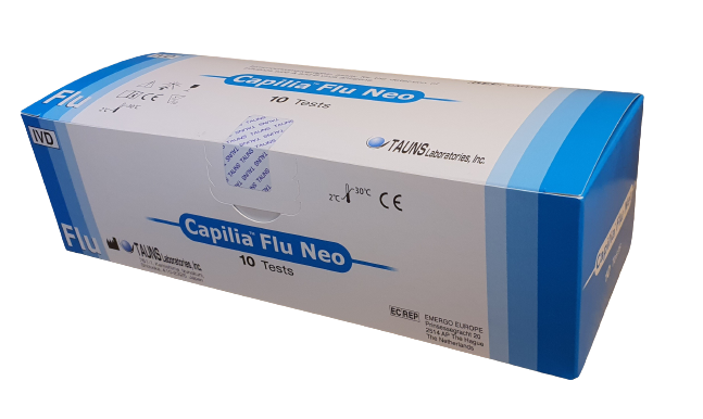 Capilia™ Flu Neo | Influenza A & B Rapid Tests | 10 Tests/Kit ...