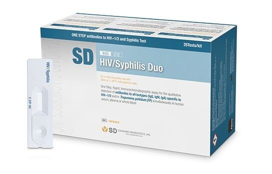 SD BIOLINE HIV/SYPHILIS DUO | 06FK30 | ABBOTT | Standard Diagnostics, Inc.