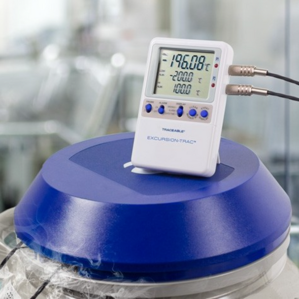 Traceable® Excursion-Trac™ Datalogging Liquid Nitrogen Thermometer