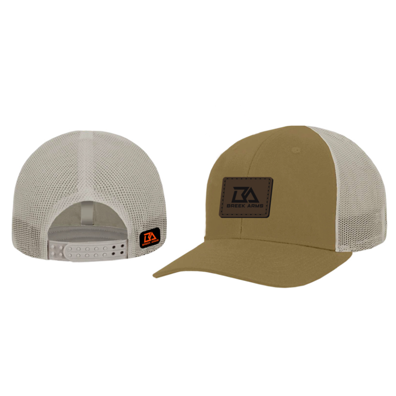 Breek Arms Baseball Cap Tan Color Comfort & Style Hat