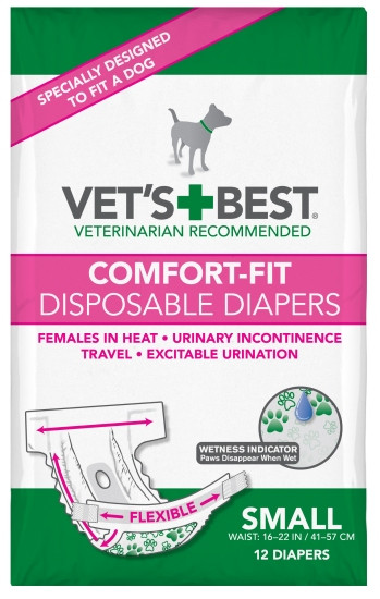 Comfort-Fit Disposable Female Diapers SM (12 Pack) - Klearwater