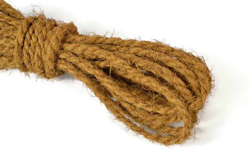 Coconut rope 6mm, 8m (26.25ft) - ESINEM Rope