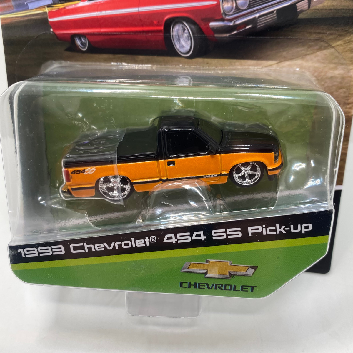 Maisto 1:64 1992 Chevrolet 454 SS Custom – Two Tone Orange Black ...