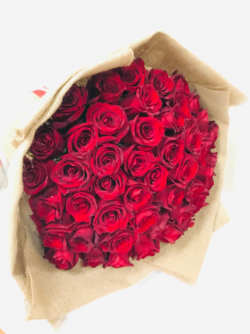 50 Ecuadorian Roses Manila Delivery | Send Giant Roses Bouquet