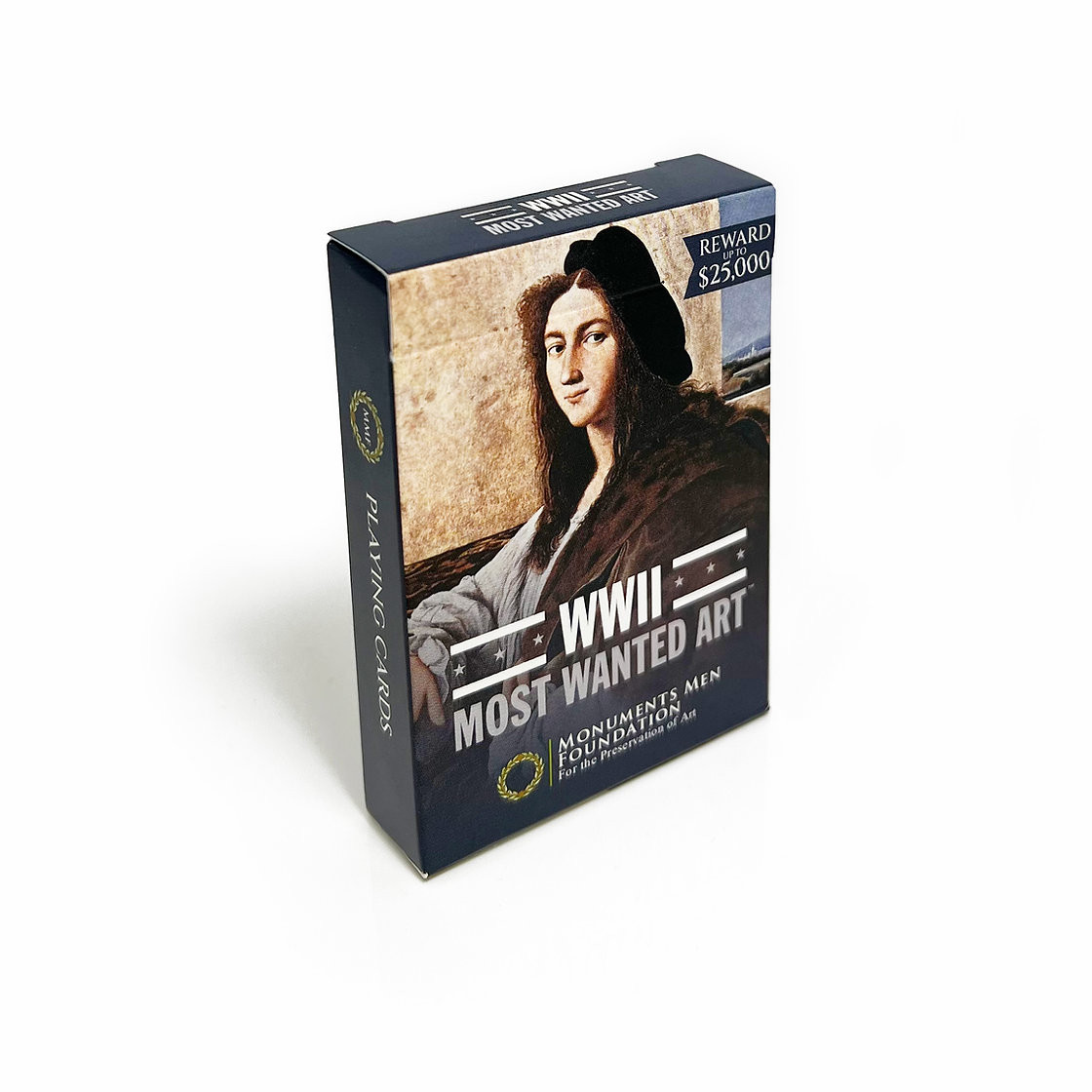 WWII Most Wanted Art Playing Cards