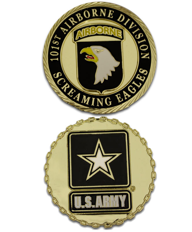 101st Airborne Challenge Coin CH1059