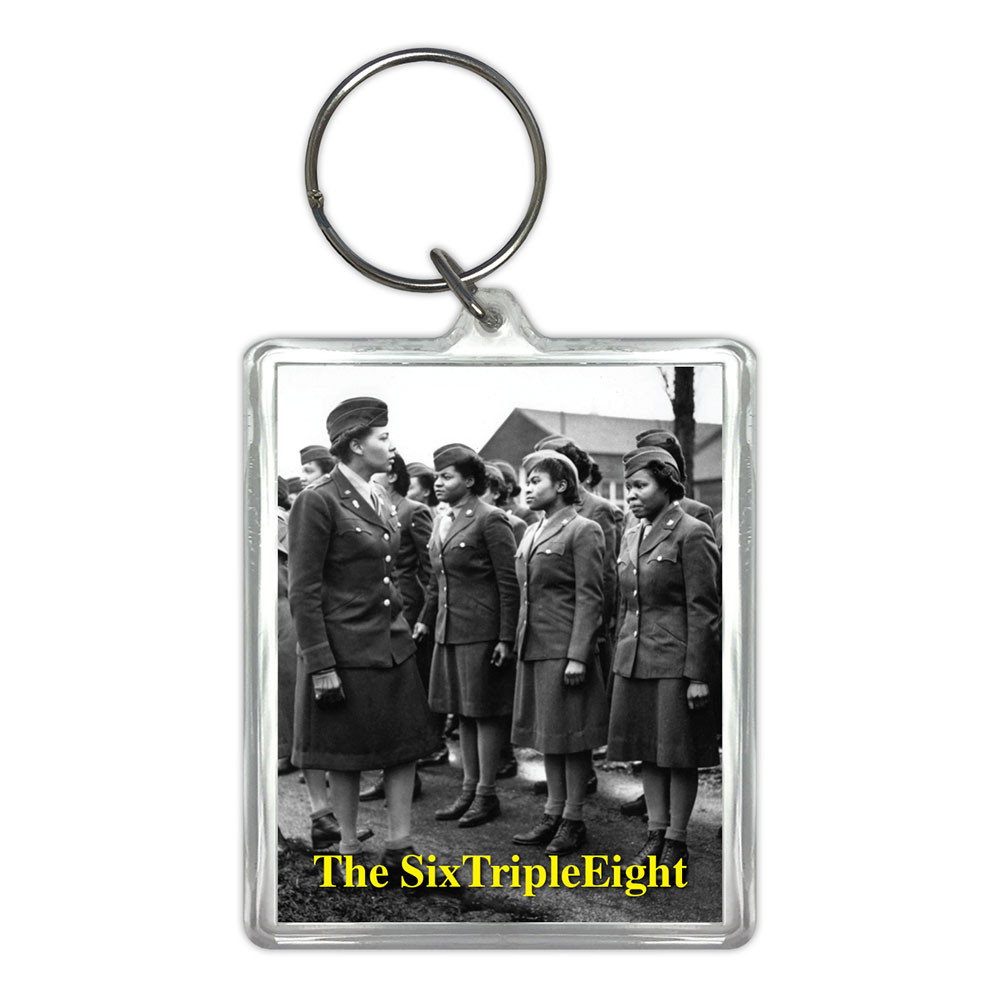 Six Triple Eight Acrylic Key Chain