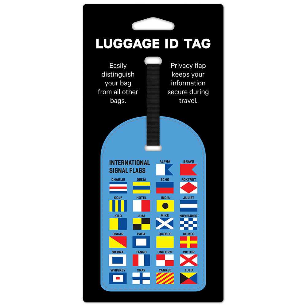 Signals Flags Luggage Tag