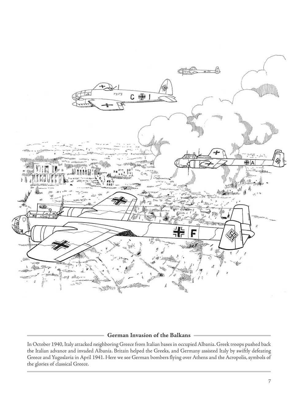 world war 2 coloring book
