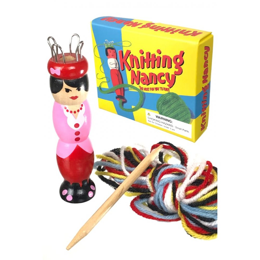 Knitting Nancy