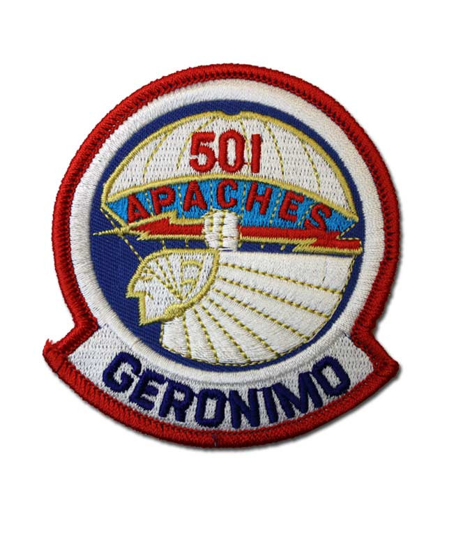 501st Geronimo Patch - The National WWII Museum