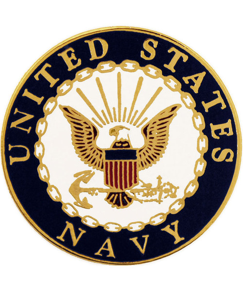 US Navy Logo Lapel Pin - The National WWII Museum