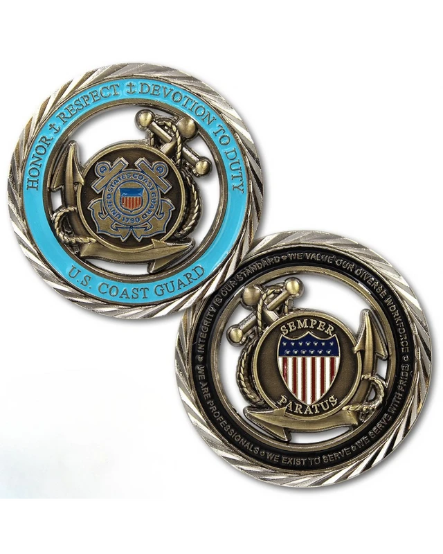 CG Core Values Challenge Coin
