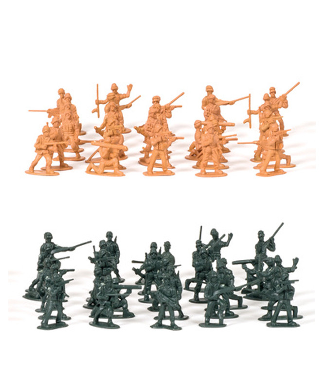 Retro Mini Soldiers 60 Pack