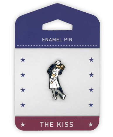 The Kiss Enamel Pin