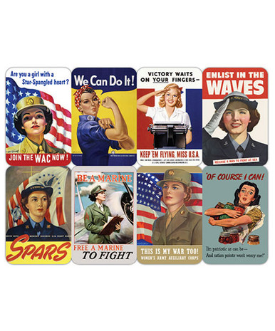 Women of WWII Mini Magnet Set - The National WWII Museum