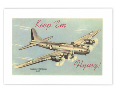 Keep Em Flying Greeting Card