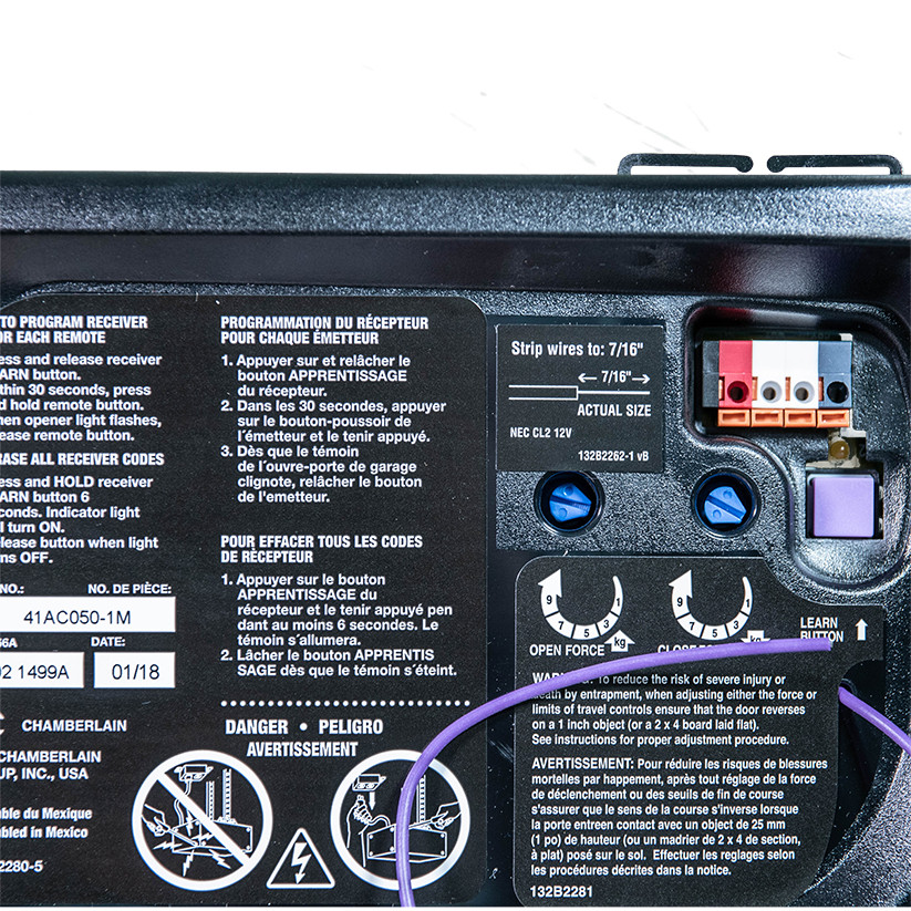 LiftMaster Chamberlain 41AC050-1M Garage Door Opener Circuit Board