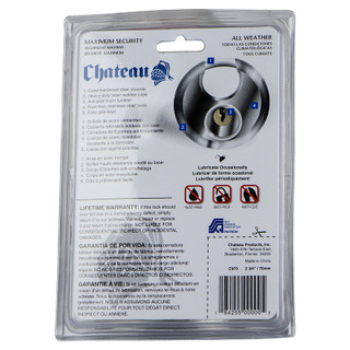 Chateau Cylinder Lock with Red Line C-480-CD-KD1 w/ 3 keys